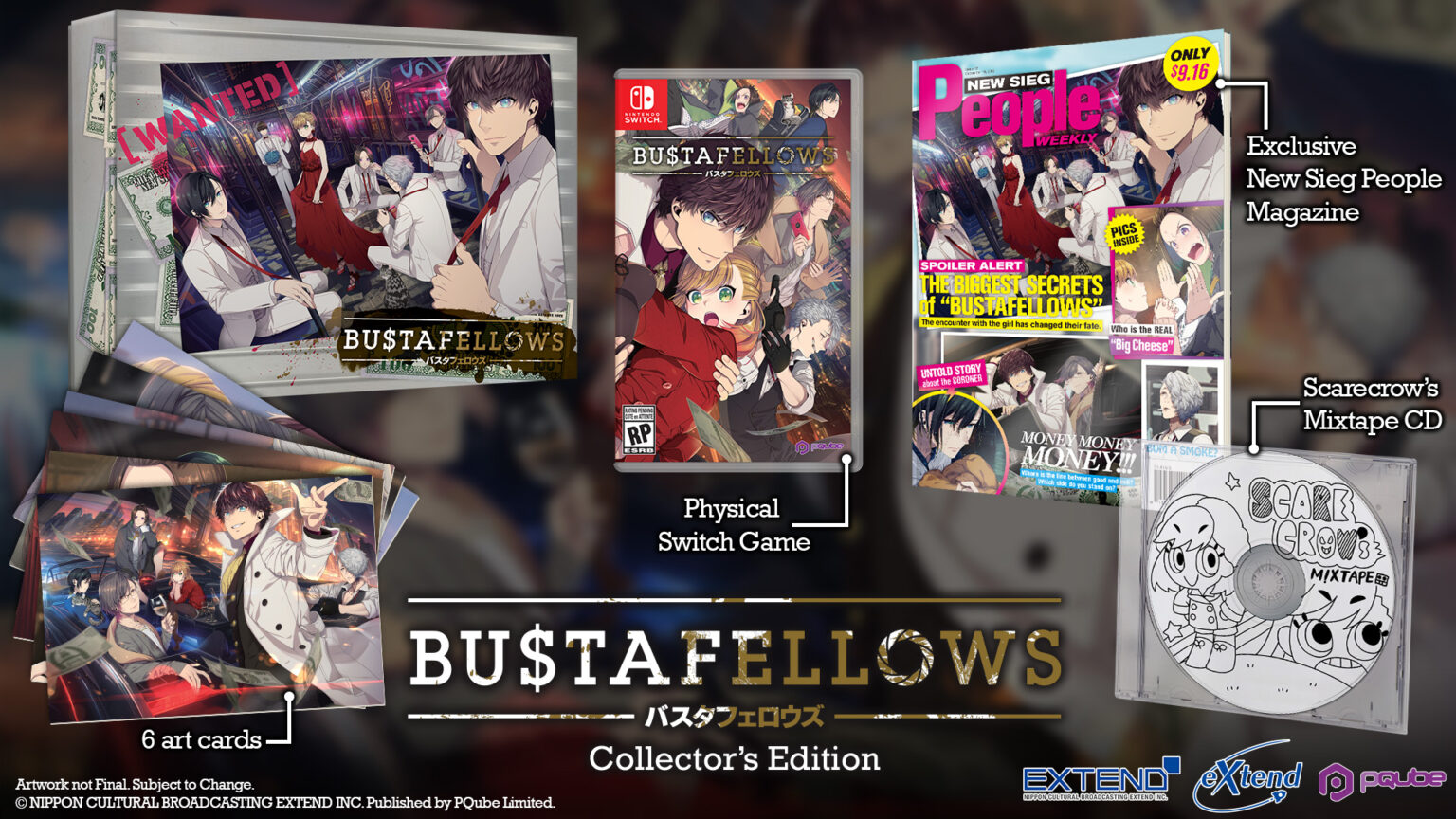 “BUSTAFELLOWS” English version on Nintendo Switch & Steam | NEWS | BUSTAFELLOWS Season2
